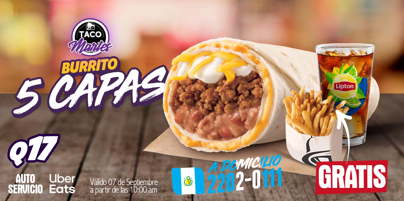 Taco Bell Guatemala On Twitter 5 Capas Llenas De Tu Sabor Favorito ๐๐ฏ