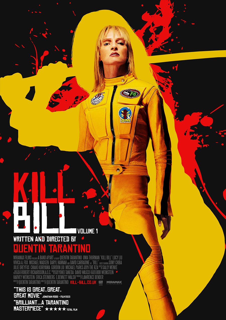 Kill Bill 1 Movie Poster