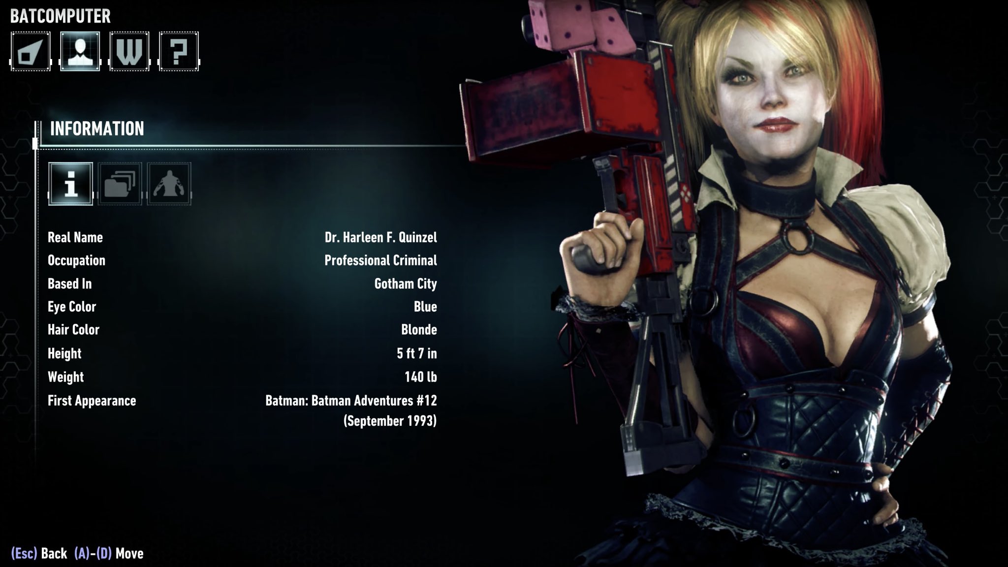 Batman Arkham City Characters Bios