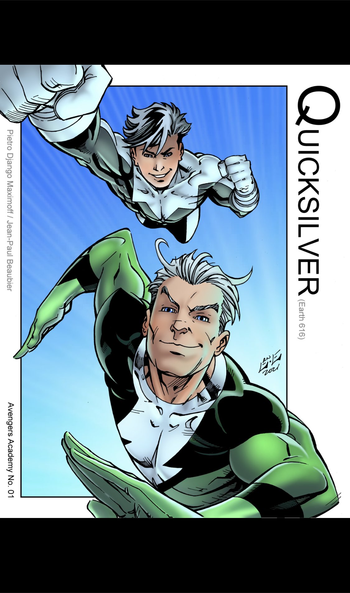 Quicksilver Avengers Comics