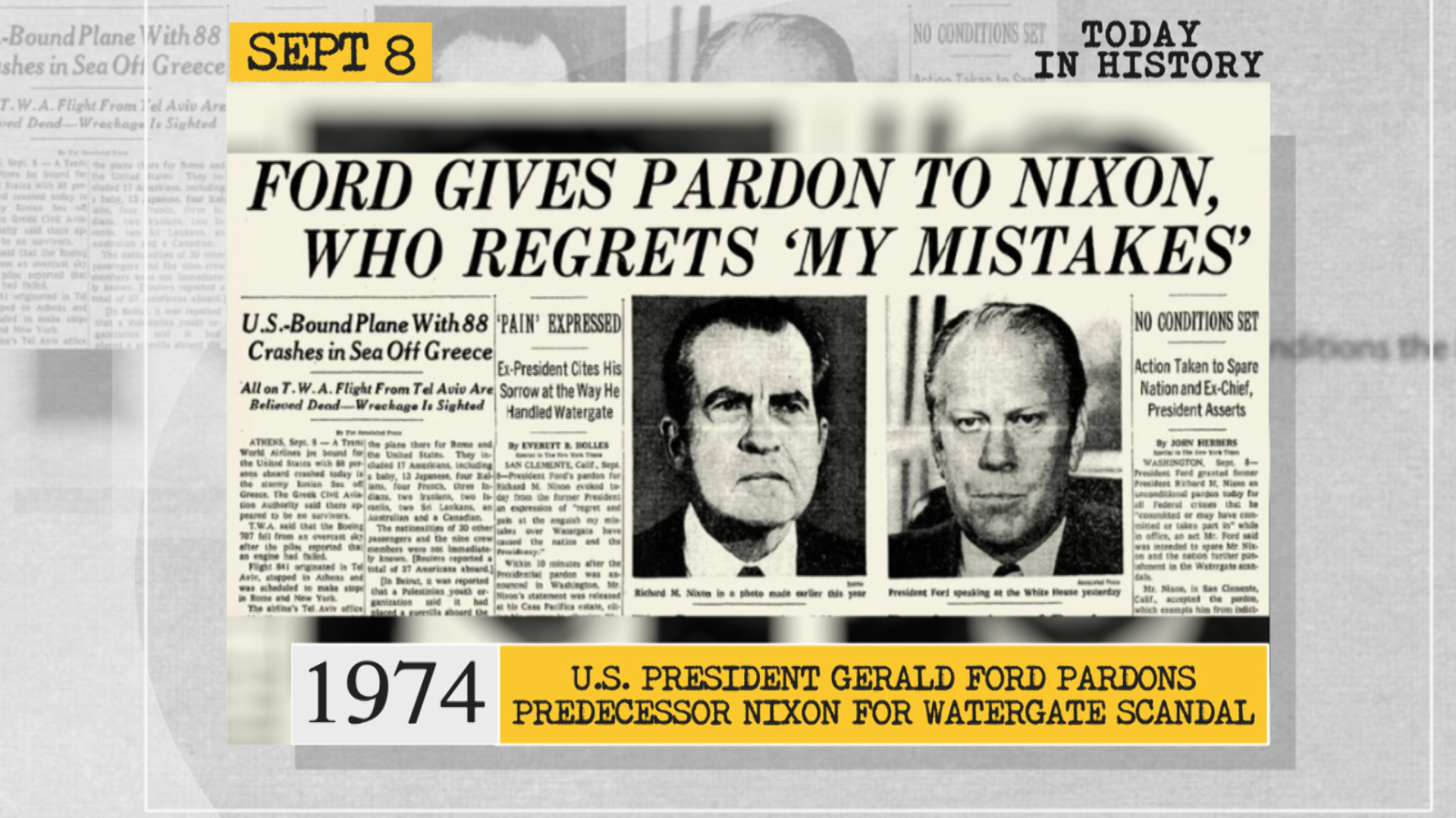 Watergate Scandal Newspaper