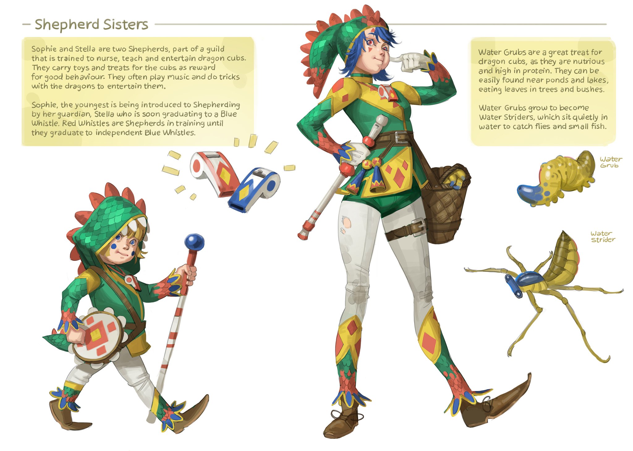 Mathias Osland on Twitter: "Personal Project based around dragons and cute, fun things ...