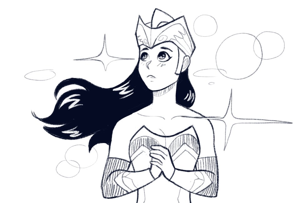 「the music made me draw this 🙃 #darna h」|Squeegool🏳️‍🌈の漫画