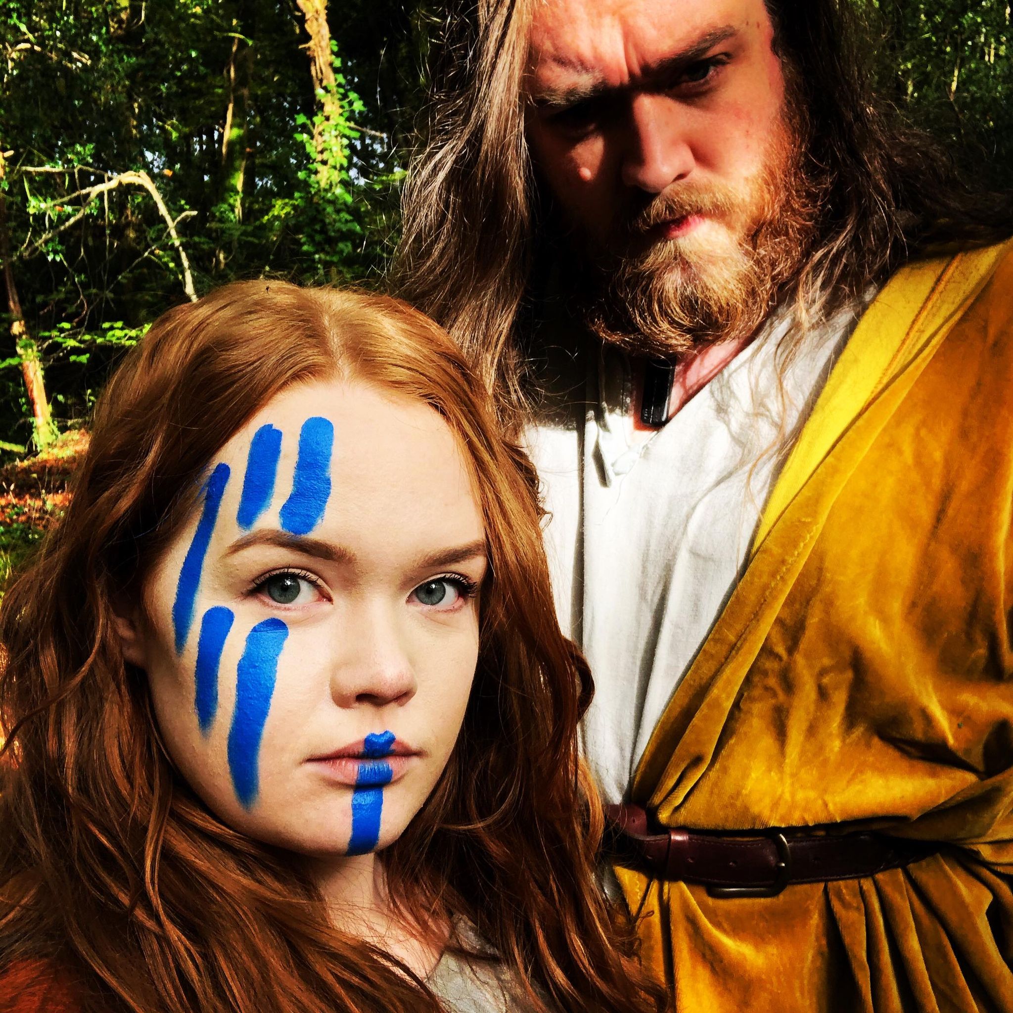 Scottish Face Paint