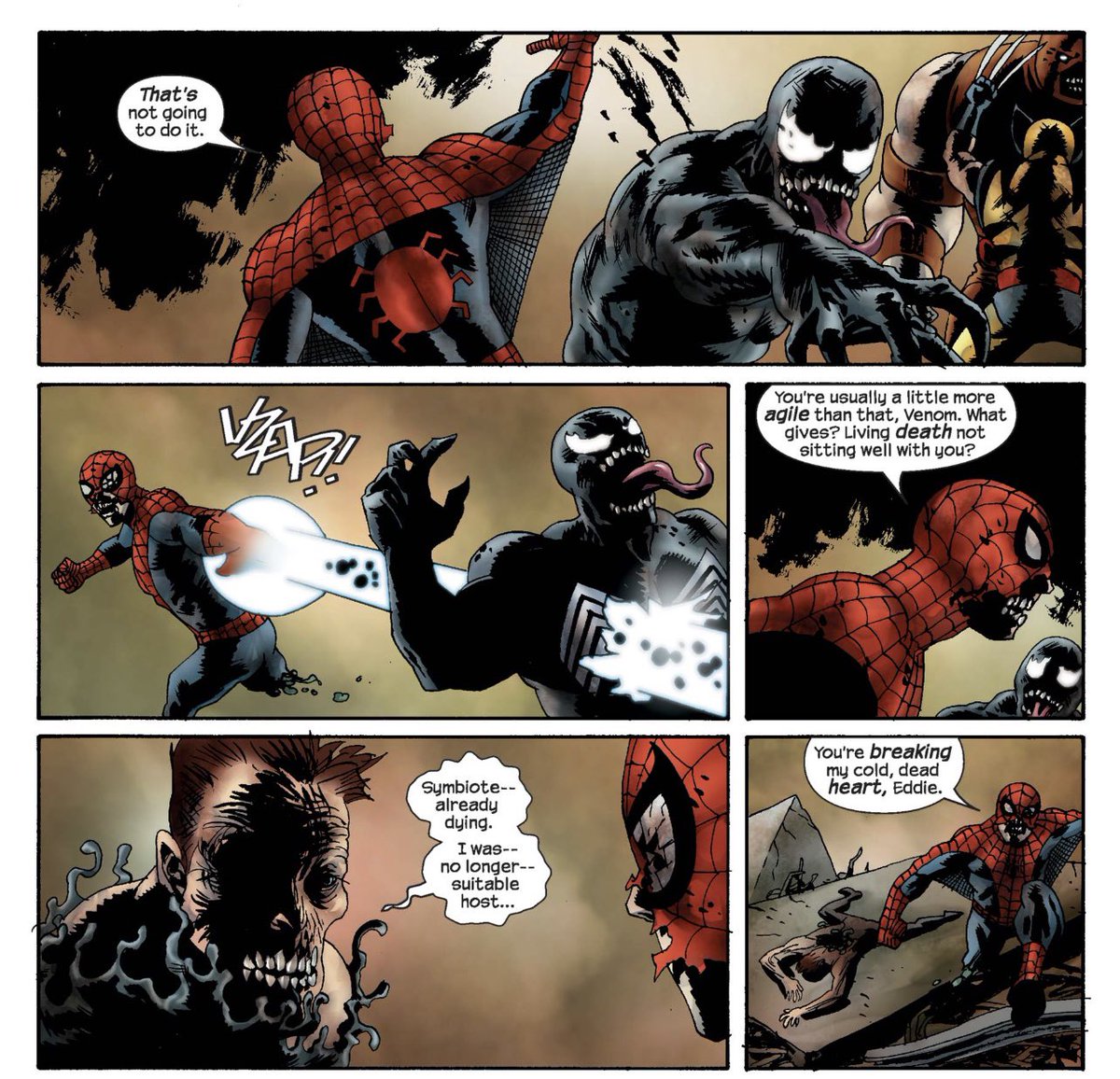 Marvel Zombies Spiderman Vs Venom