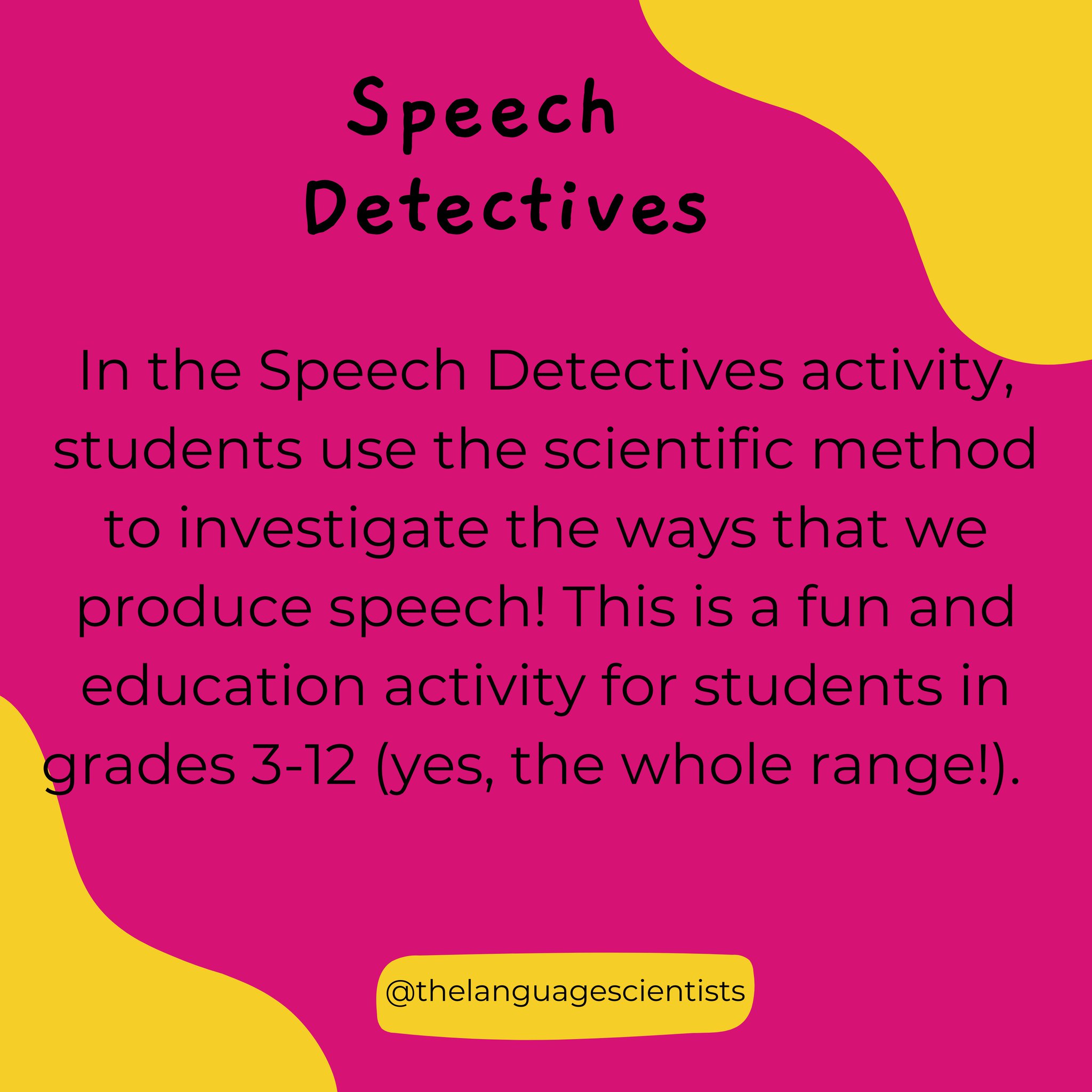 The Language Scientists on Twitter: "Here, Kathleen leads the Speech ...