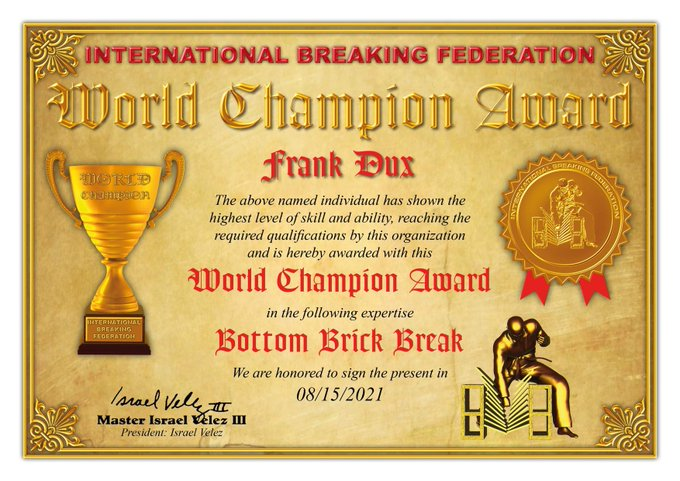 Frank Dux Trophy