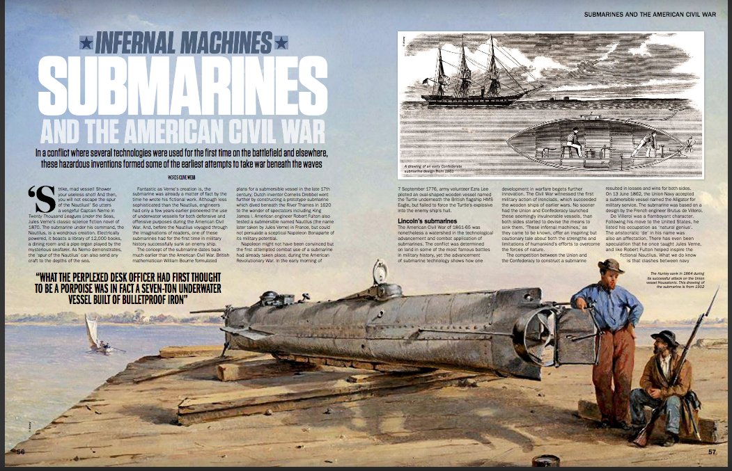 From The Civil War Submarines