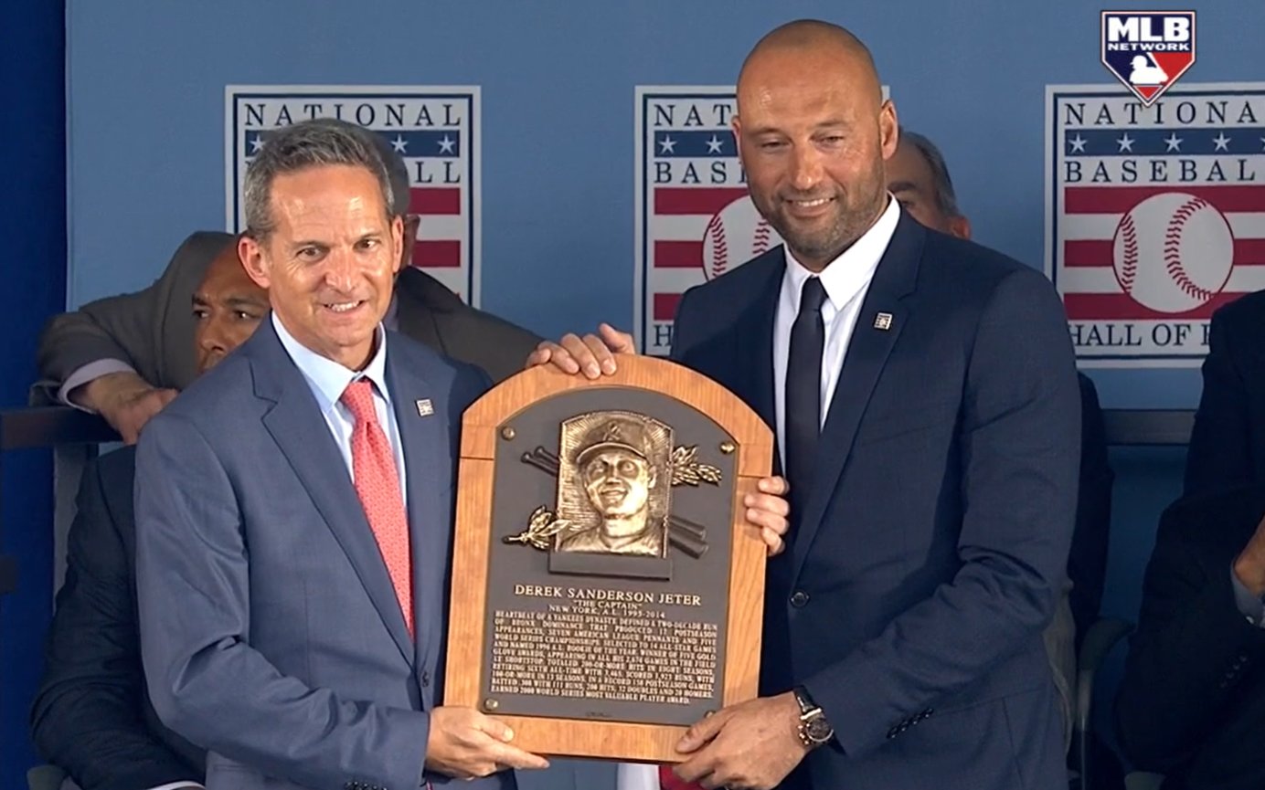Derek Jeter HOF plaque - munimoro.gob.pe