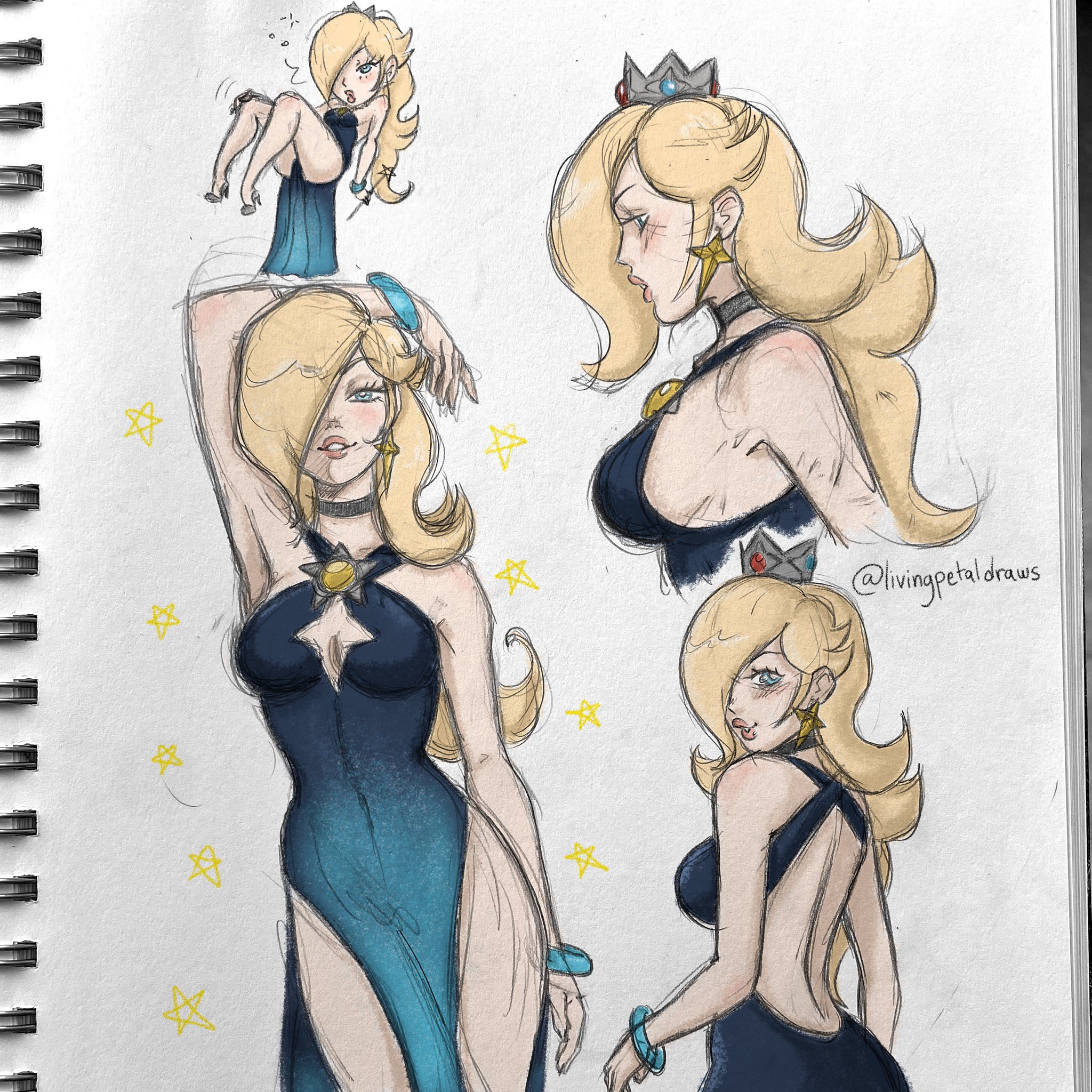 ShyAnimations 💦 FANBOX 🔞 on Twitter: "RT @LivingPetal: Rosalina with her famous “Starry Night ...
