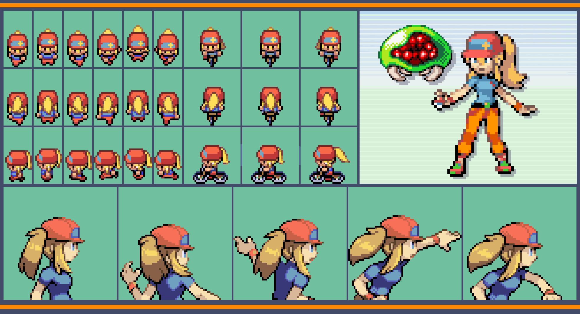 Samus Sprites