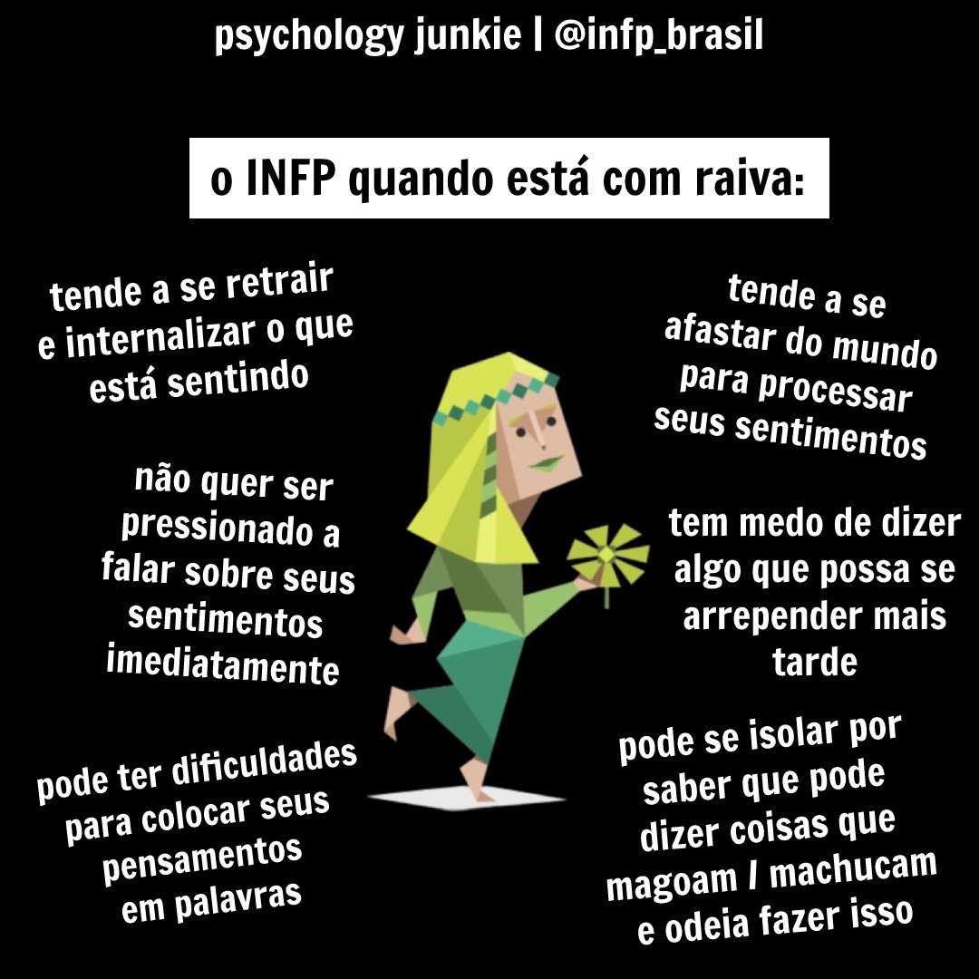 INFP on Twitter: "o INFP quando está com raiva: - se retrai e internaliza o que está sentindo ...