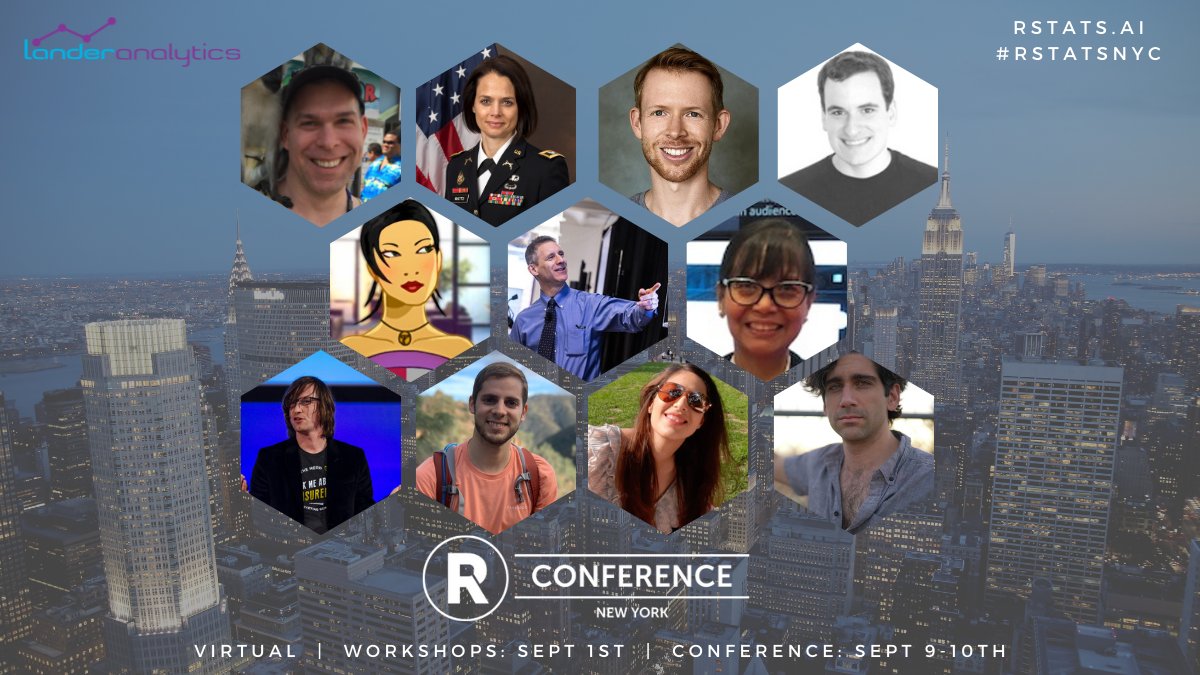 Lander Analytics on Twitter: "👏 New York R Conference, Day 2! We have an amazing line-up of ...