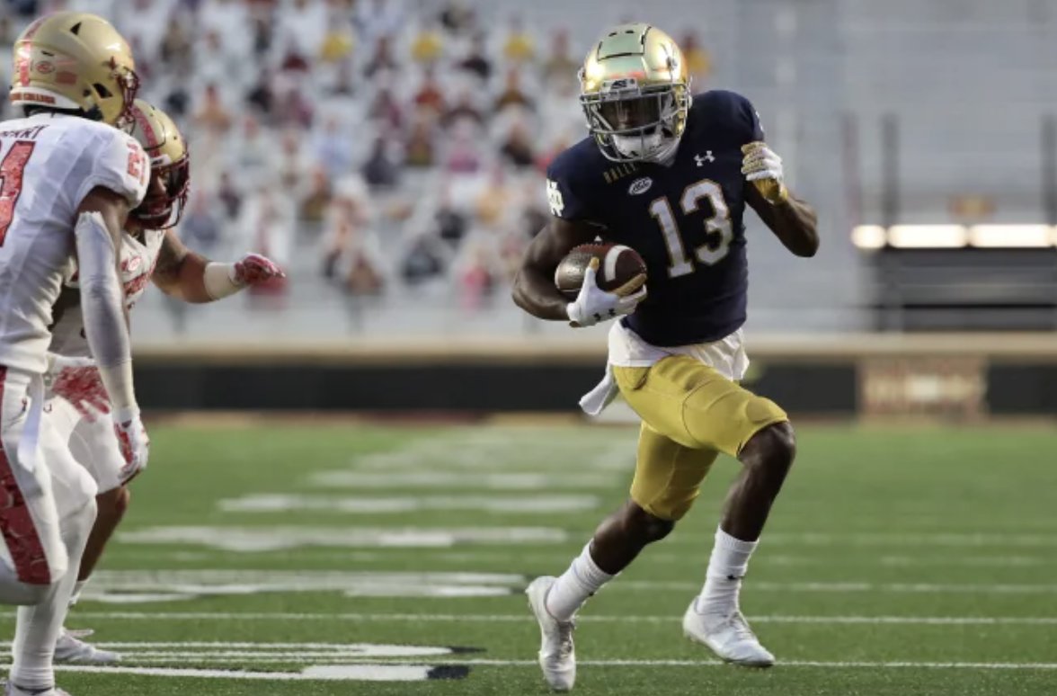 Notre Dame WR Lawrence Keys to sit out the rest of the season and focus ...