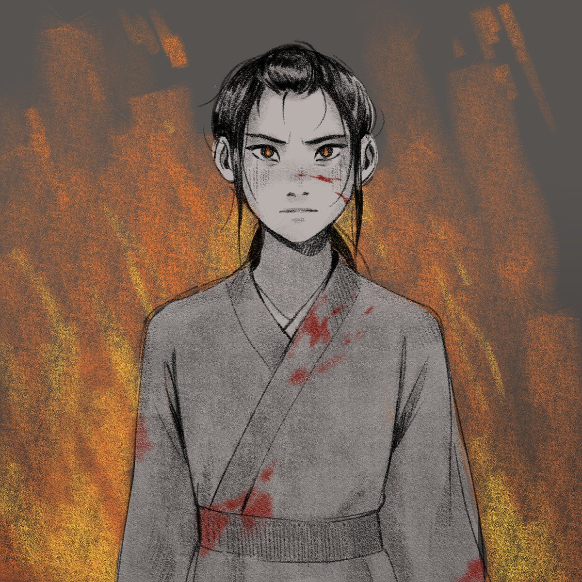 「Xiao Jiu couldn't wait for Qi-ge any lon」|Tadpole 🌸🐸のイラスト