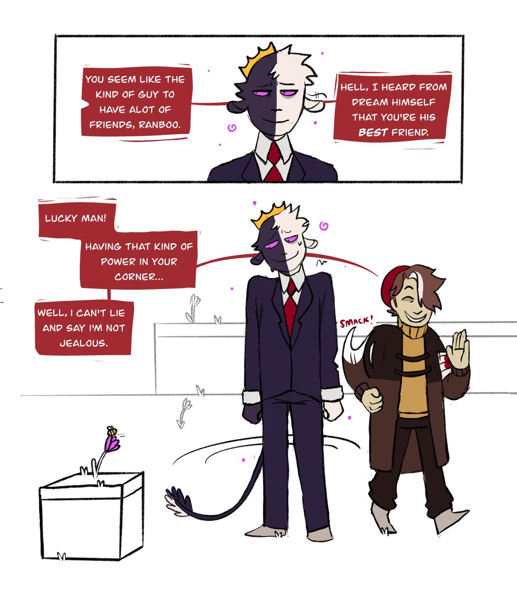 Comic based on the idea that revived-bur and enderwalk!ranboo should ...