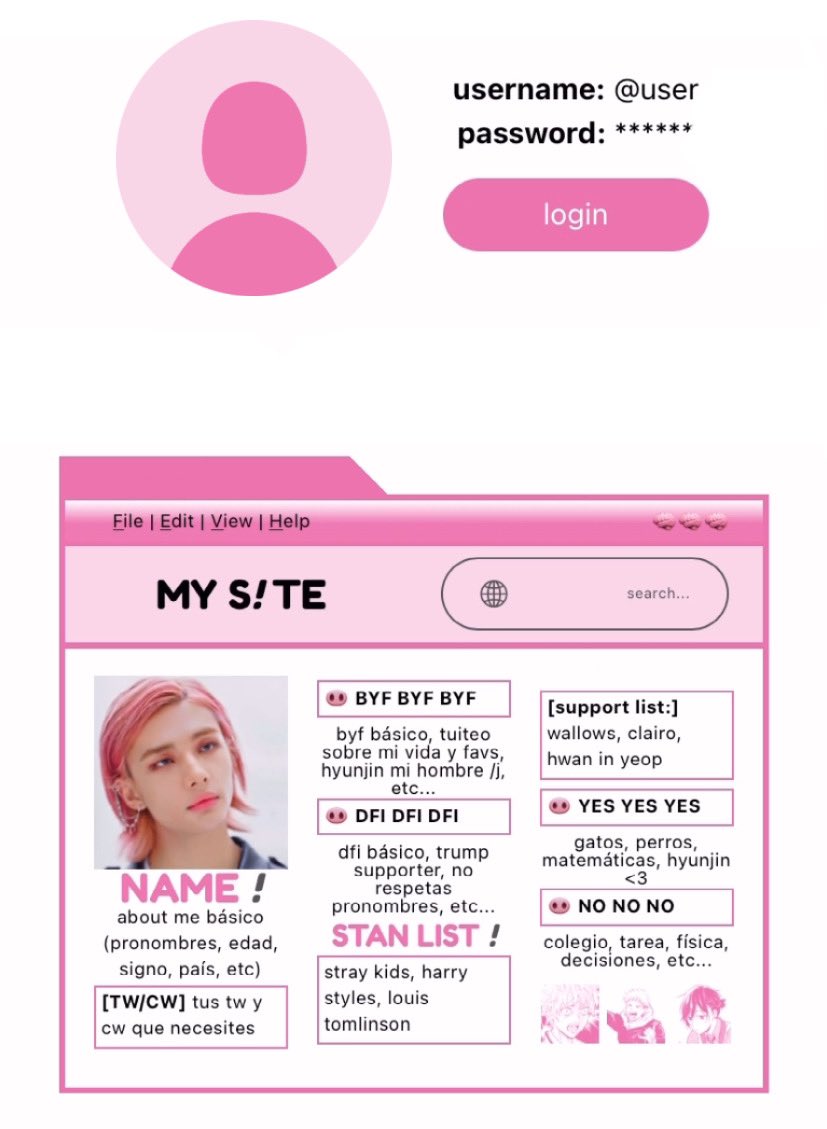 carrd help ! req open on Twitter: "tutorial de cómo hacer carrd tipo perfil¿ https://t.co ...