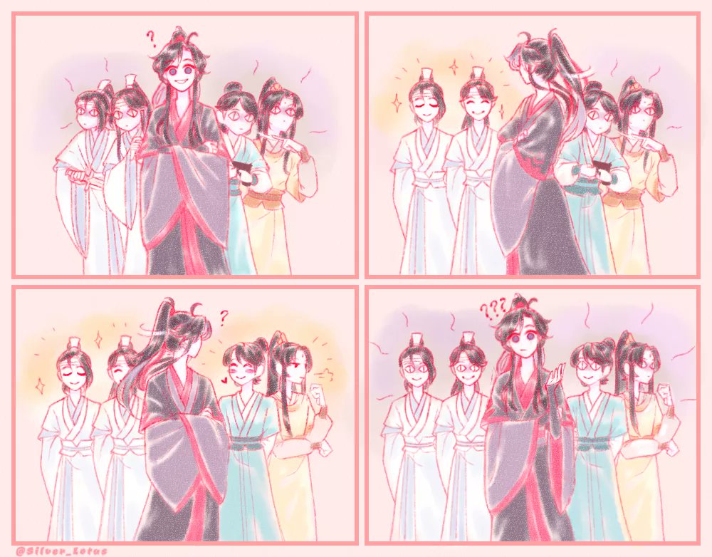 「They protecc👁️👁️🔪💀 #MDZS 」|Ⓝⓔⓛⓐ⁷🥀semi-HIATUS:')の漫画