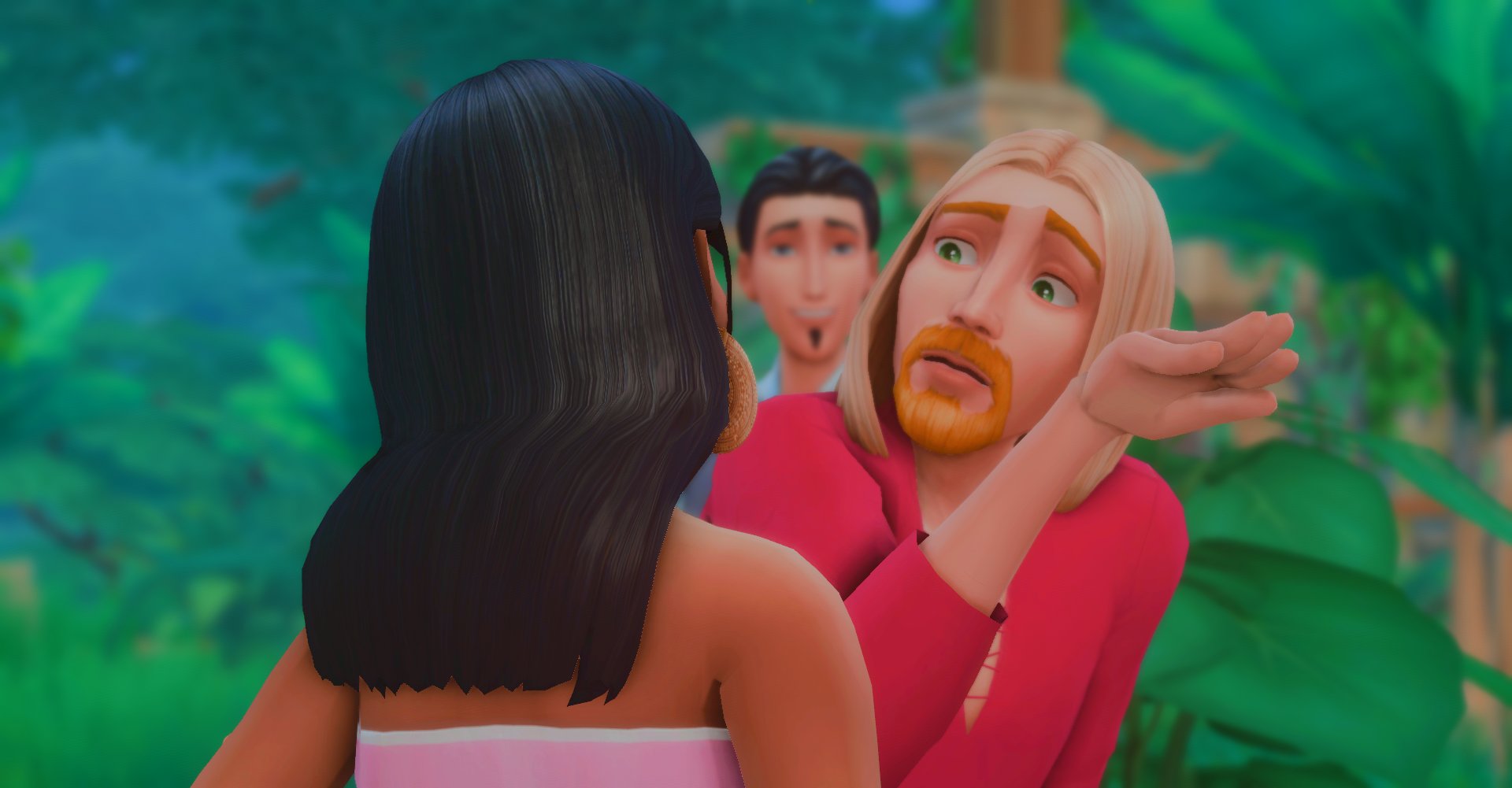 Tulio And Chel With A Baby