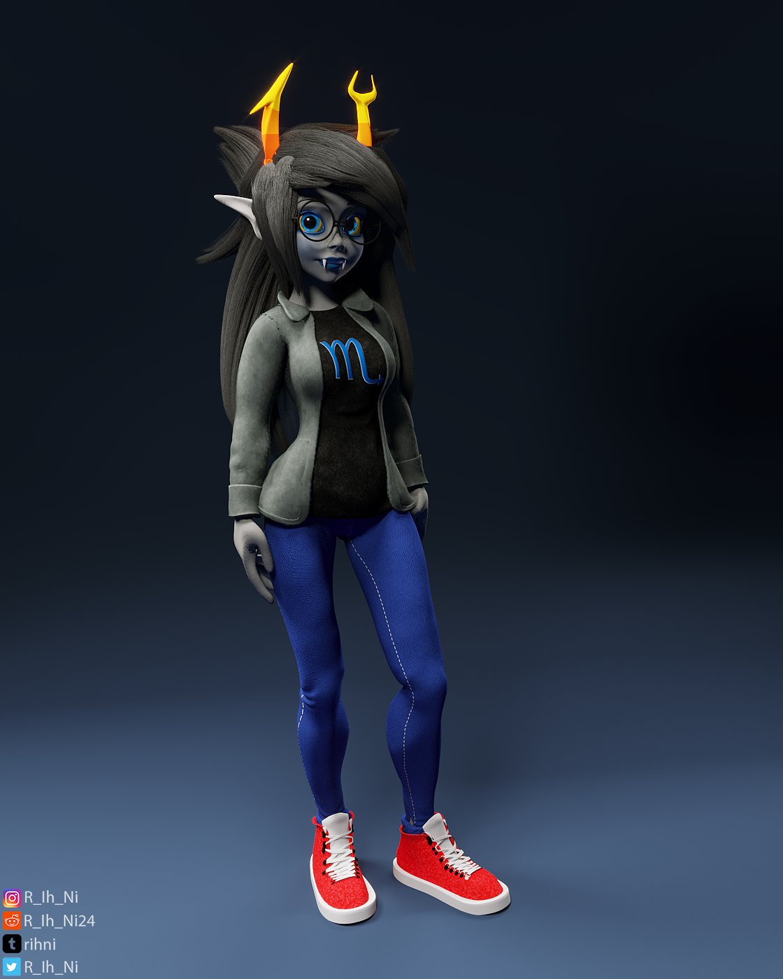 Vriska Serket God Tier Fan Art