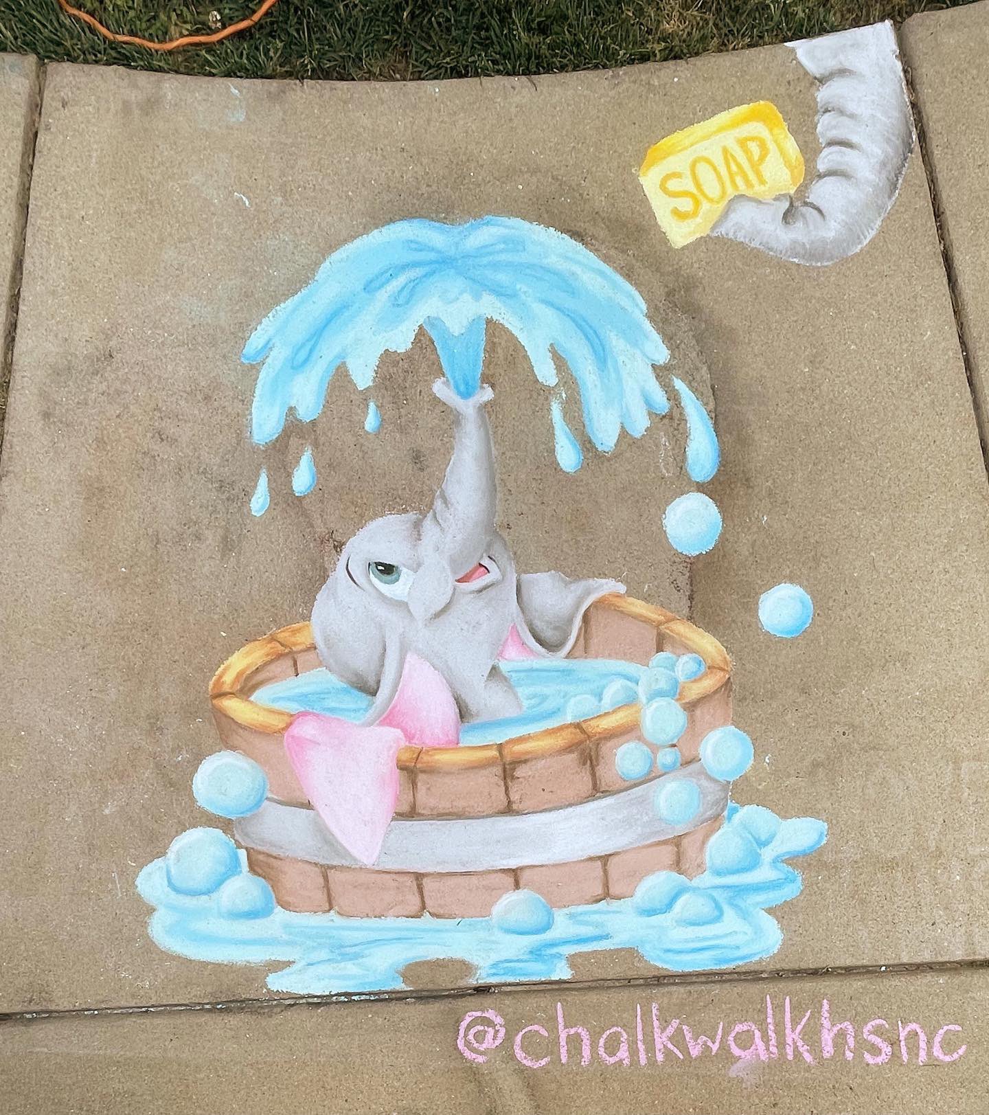 Baby Dumbo Bath