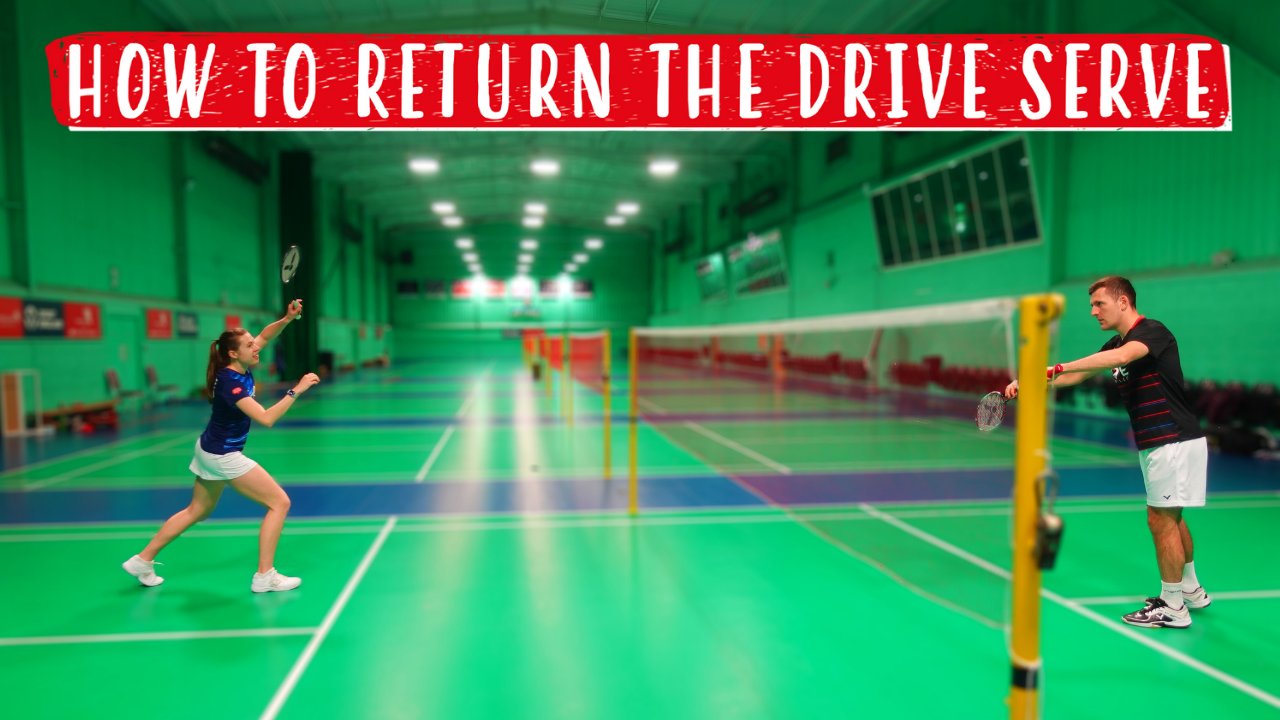 Badminton Drive Shot