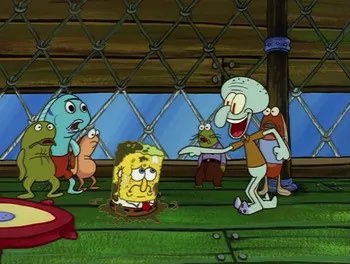 Anxiety Gif Spongebob