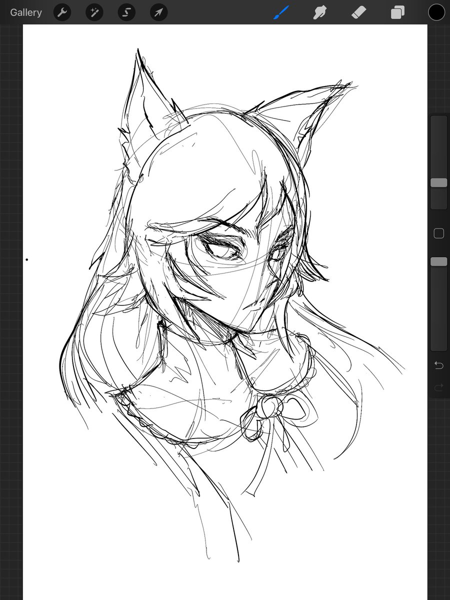 「ppl sketch full illustrations while my sketches look like th」havの漫画