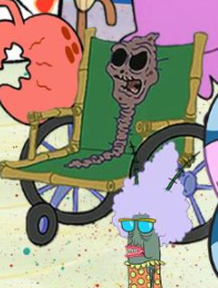 Chocolate Spongebob Lady