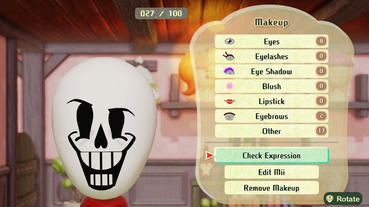 Looking for Sans and Papyrus miis : r/Miitopia