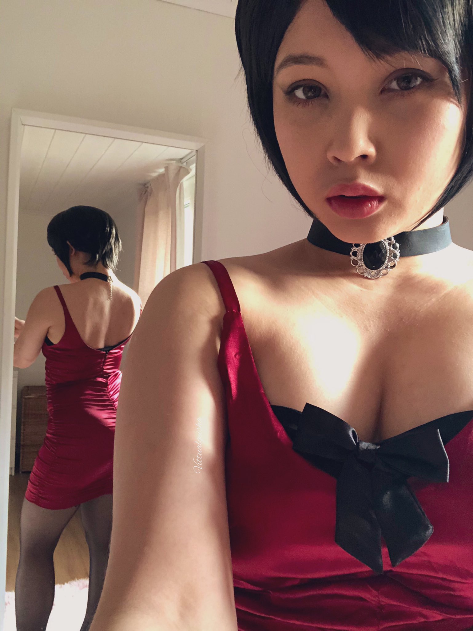 🌸 VirtualGeisha @OF on Twitter: "Do you prefer Ada Wong in her dress or lingerie? ️ Check below ...