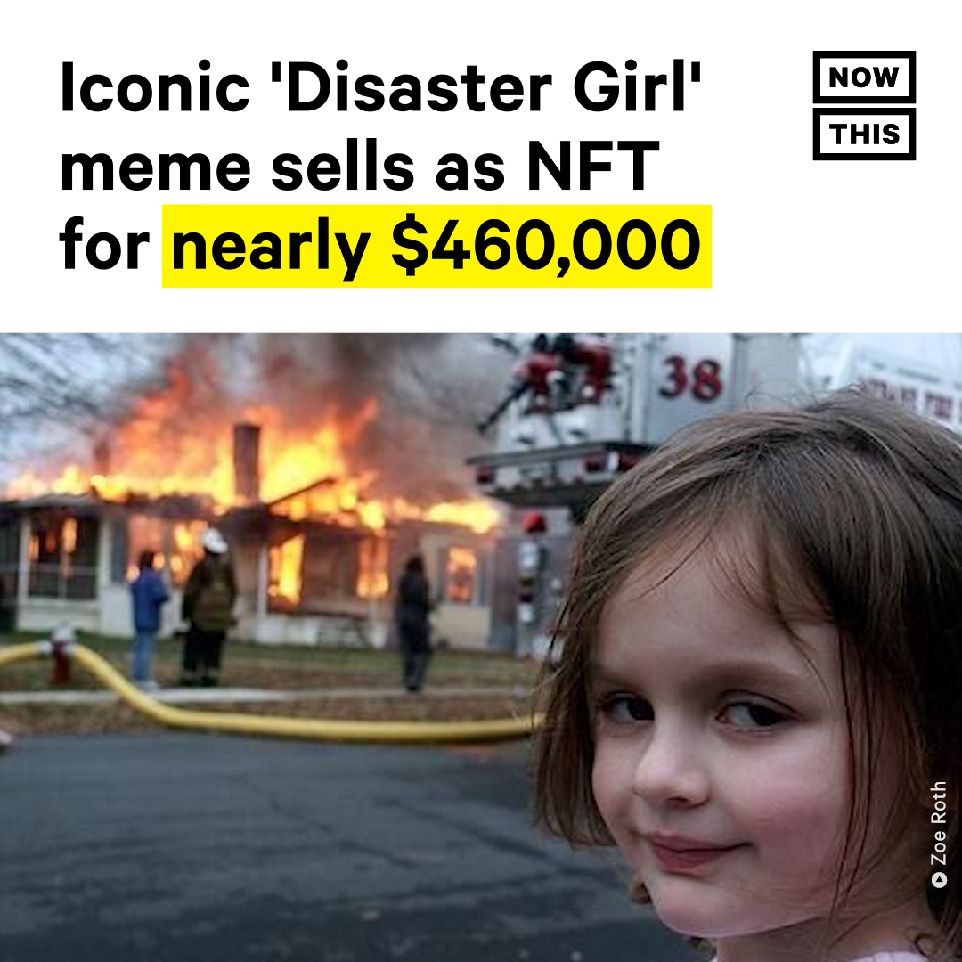 Zoe Roth Memes Bocah Perempuan Meme "Disaster Girl" Jual Foto Aslinya,