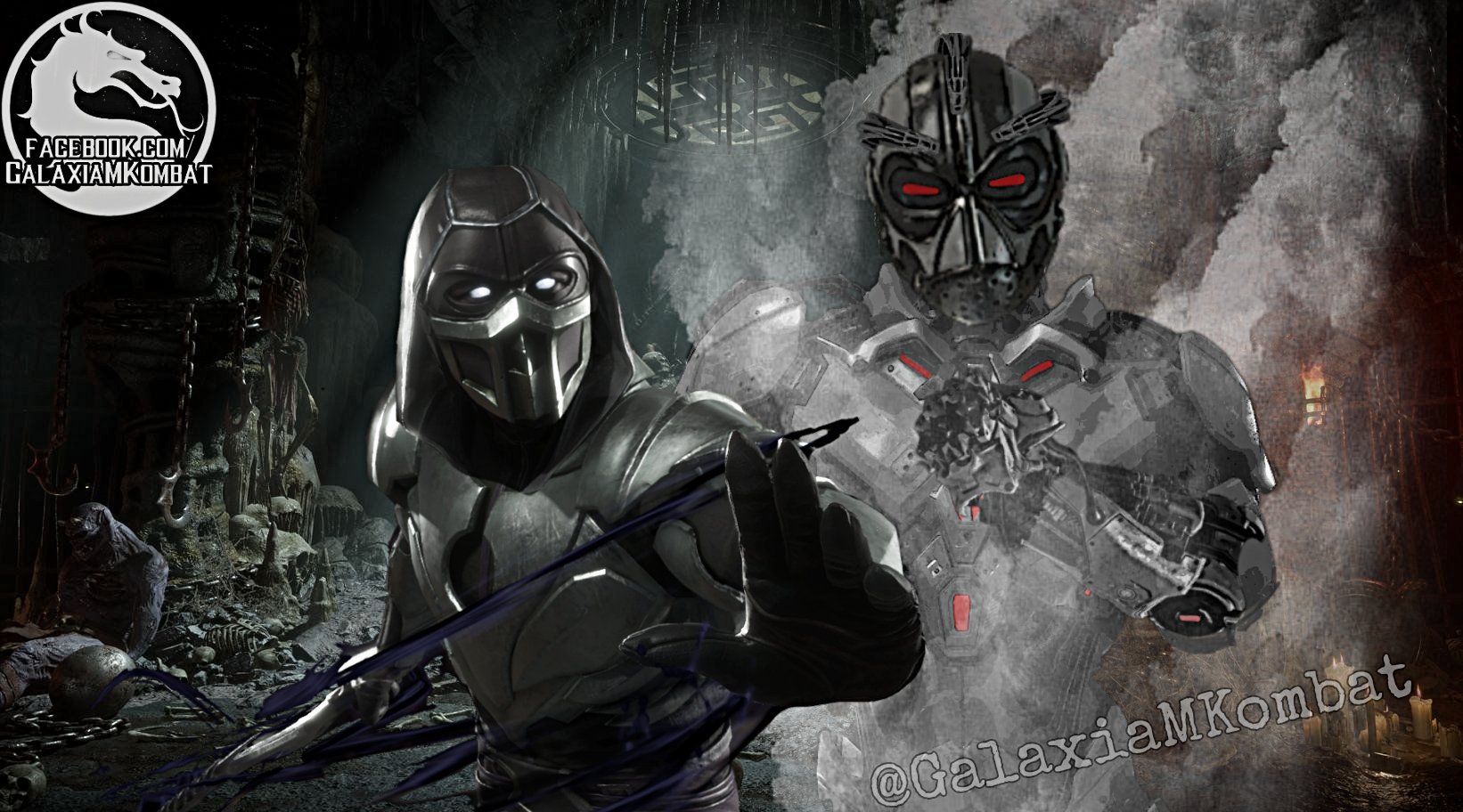 Mortal Kombat Noob And Smoke Wallpaper Hd