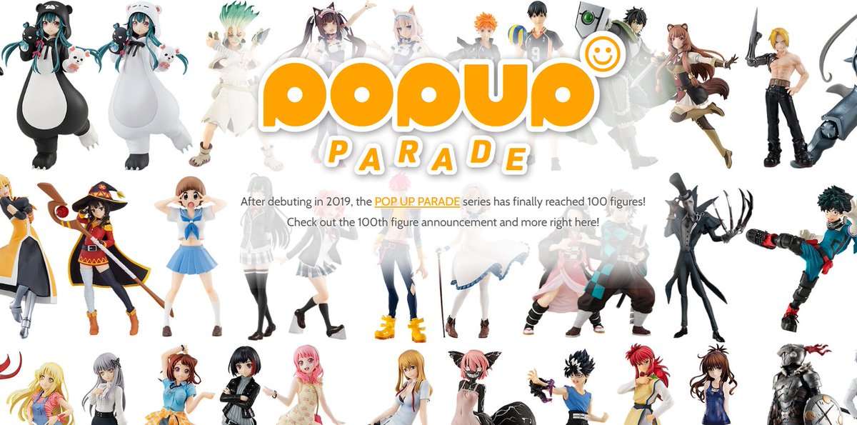 The POP UP PARADE series has finally reached 100 figures! Check out the ...