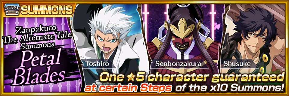 Bleach Characters Zanpakuto