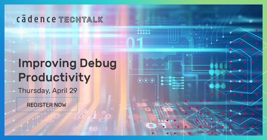 Cadence India On Twitter Join Our Webinar To Explore Cadence Indago Debug Analyzers