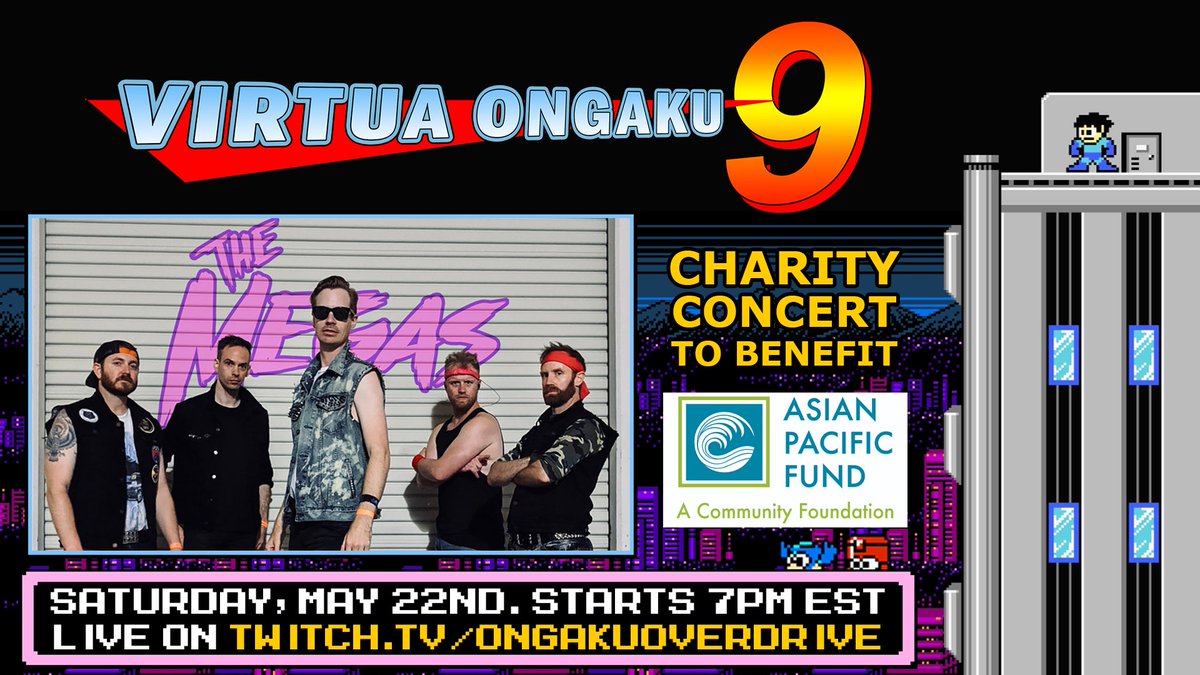 The Megas will be performing at a virtual charity concert on May 22nd ...