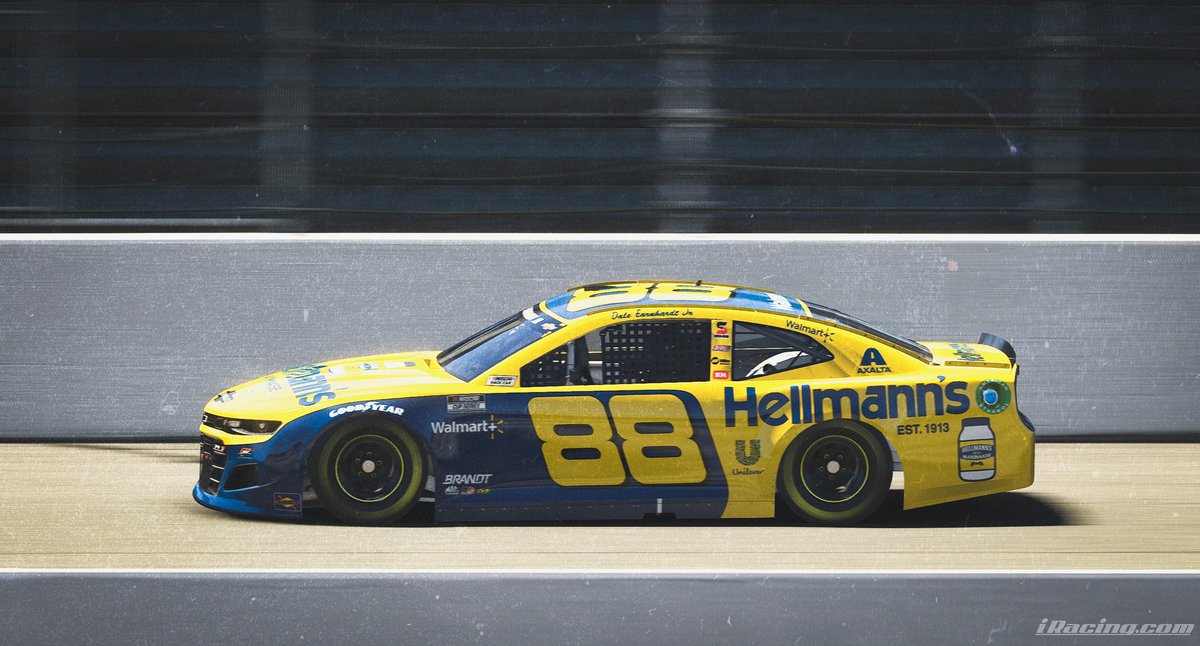 Dale Jr. throwback for the Pro Invitational race at Darlington : r/NASCAR