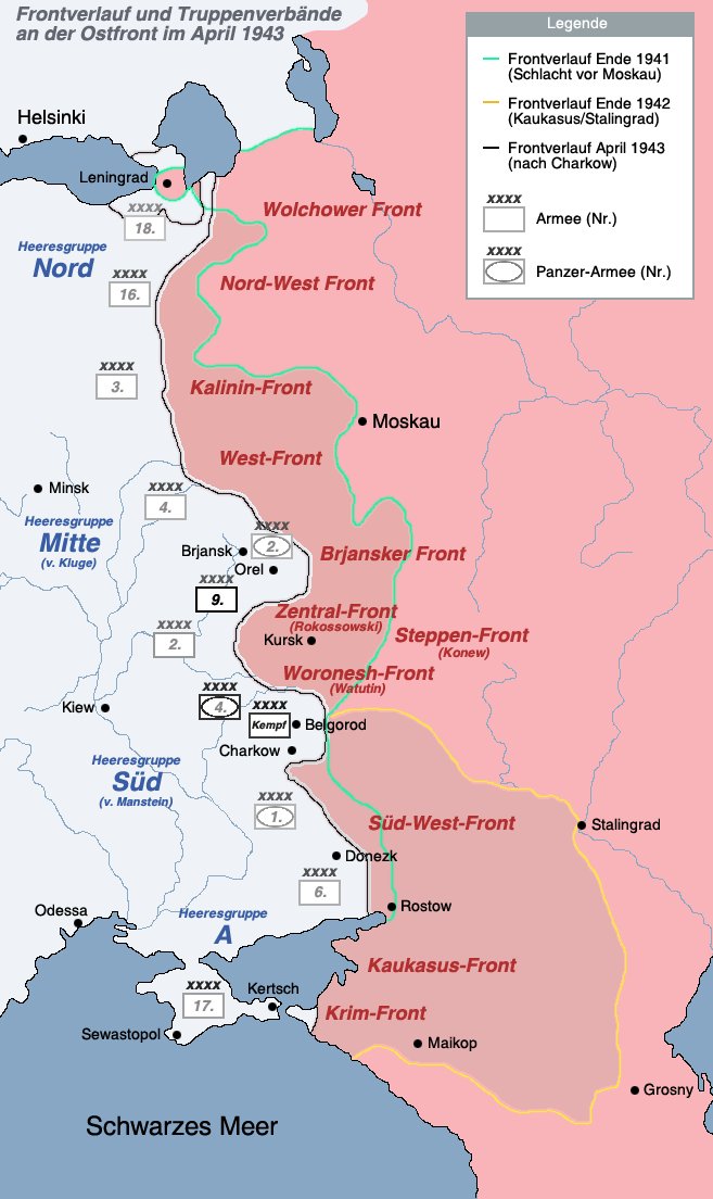 German High Command pondering summer strategy in the USSR; despite ...