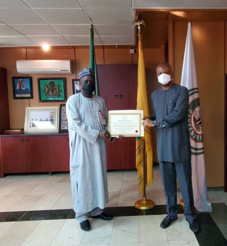 Geoffrey Onyeama on Twitter: "Presented Letters of Credence to Ambassador Suleiman Dauda Umar ...