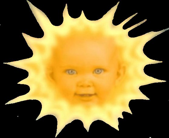 Teletubbies Sun Transparent