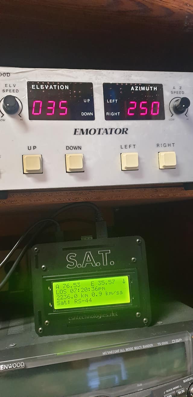 7J1ADJ on Twitter: "Completed calibrating the CSN Technologies S.A.T. controller to my Emotator ...