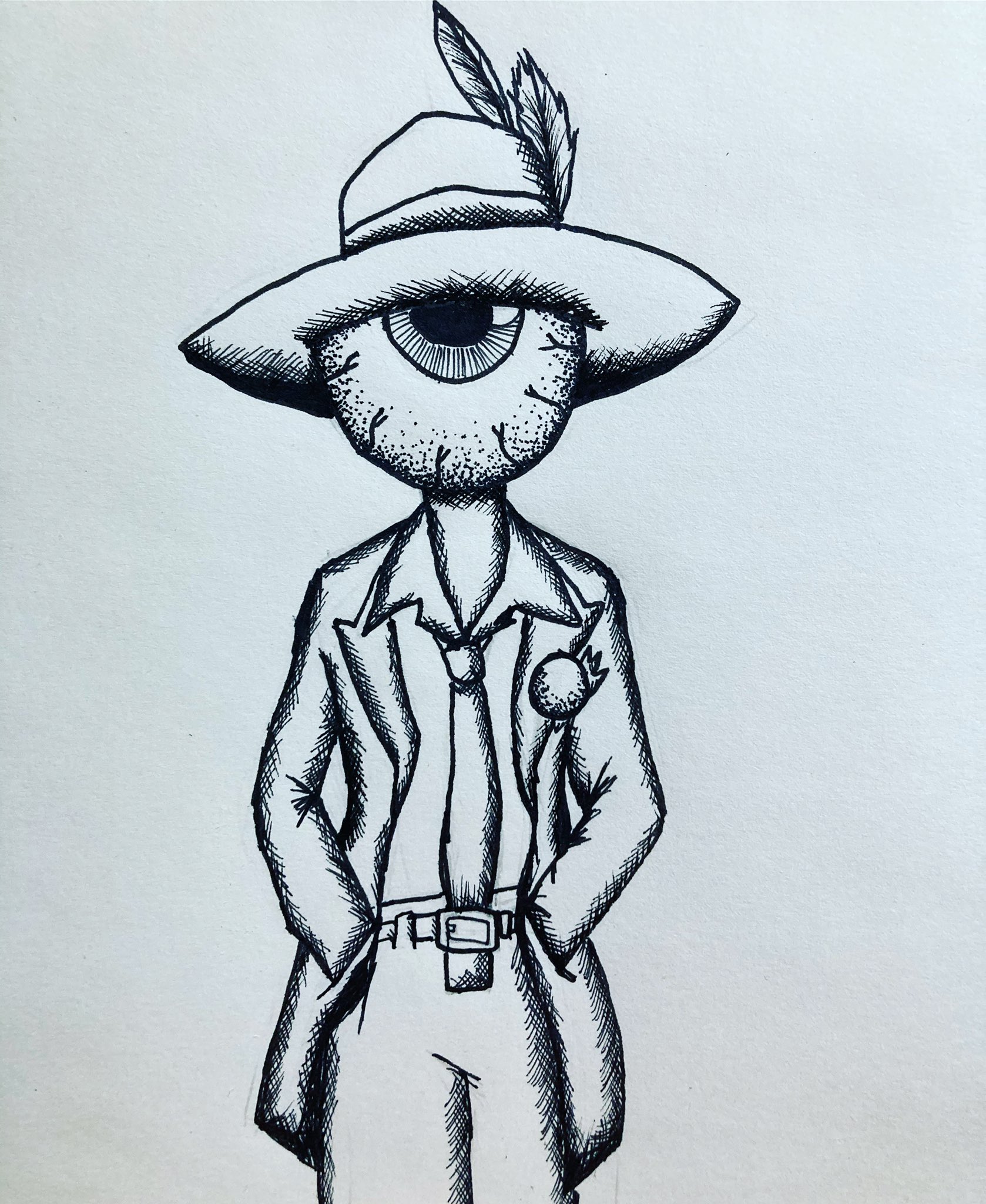 Pachuco Drawing