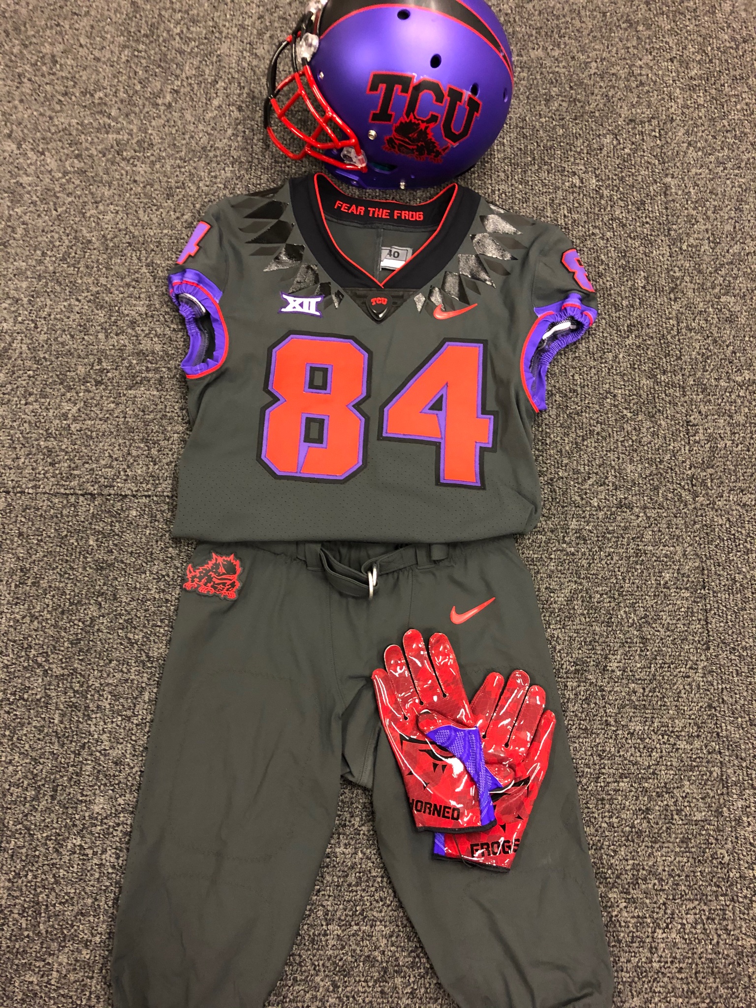 Tcu Football Uniforms