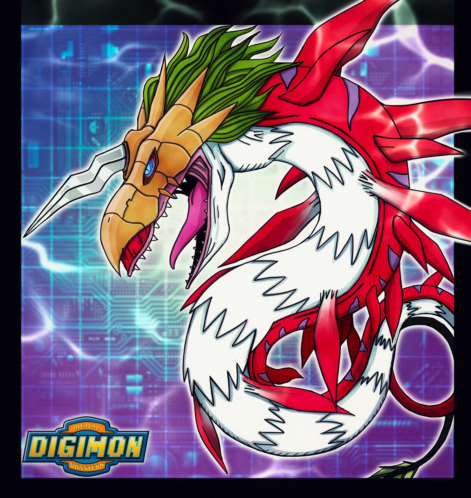 Digimon Megaseadramon
