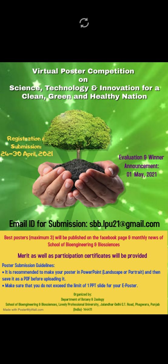 Poster Making Contest Winners On Science And Technology