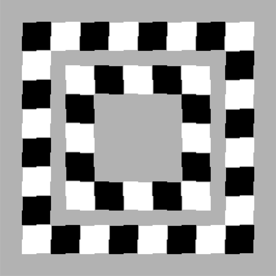 Akiyoshi Kitaoka on Twitter: "Distorted squares…