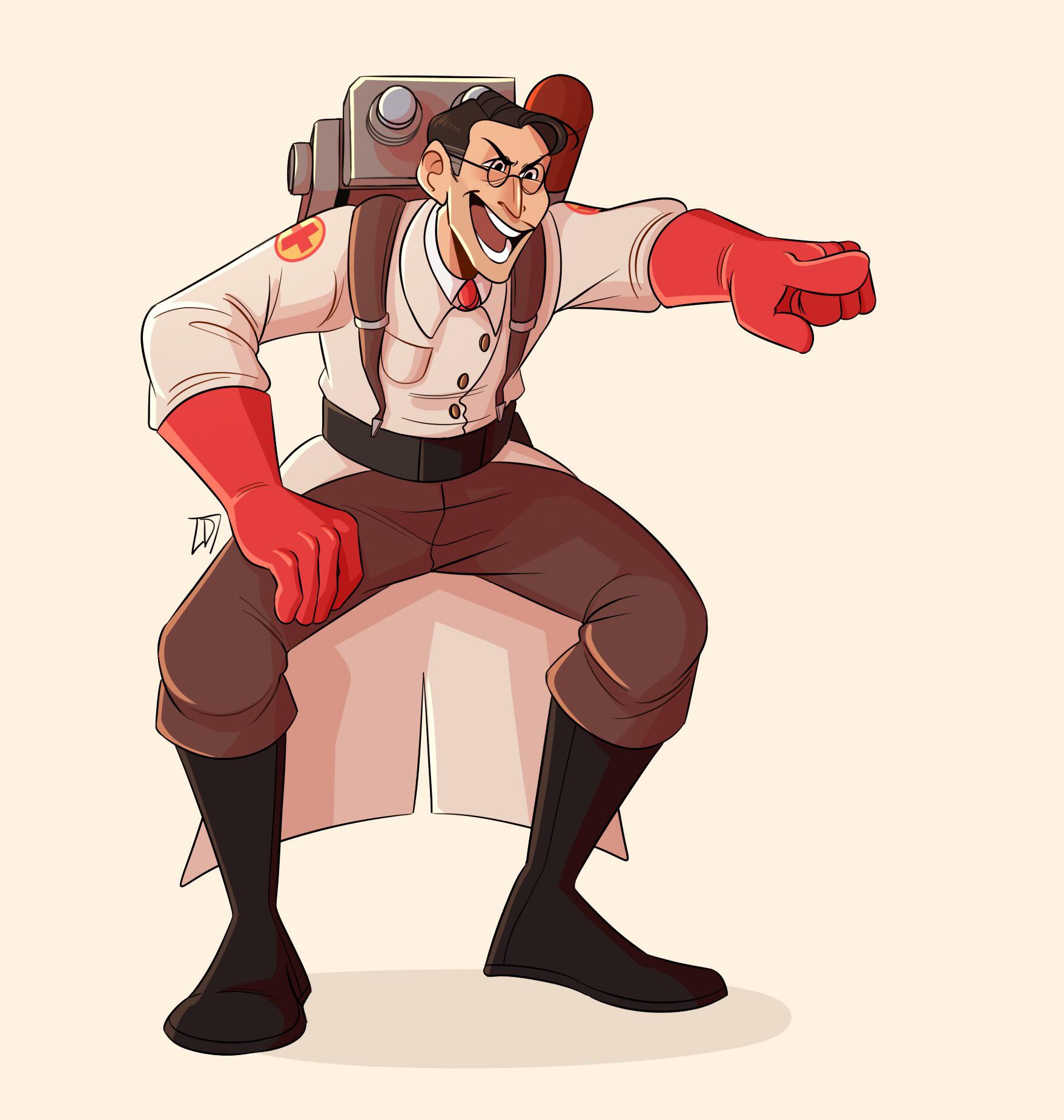Medic Tf2 Fan Art Dr. Shpritz Official TF2 Wiki | Official Team