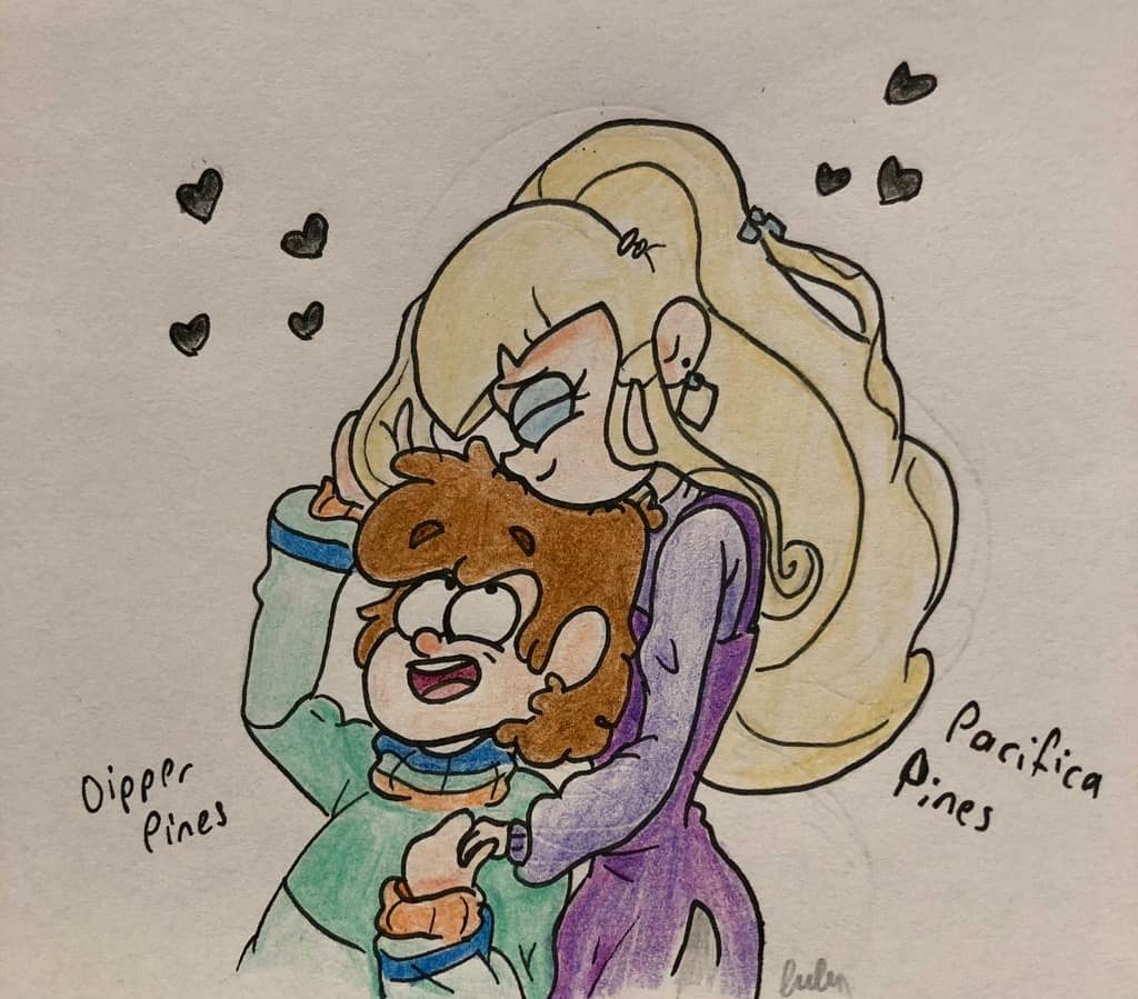 Dipper and Pacifica as adults and their kids by 🌙LulaMooni🌙 on Twitter ...