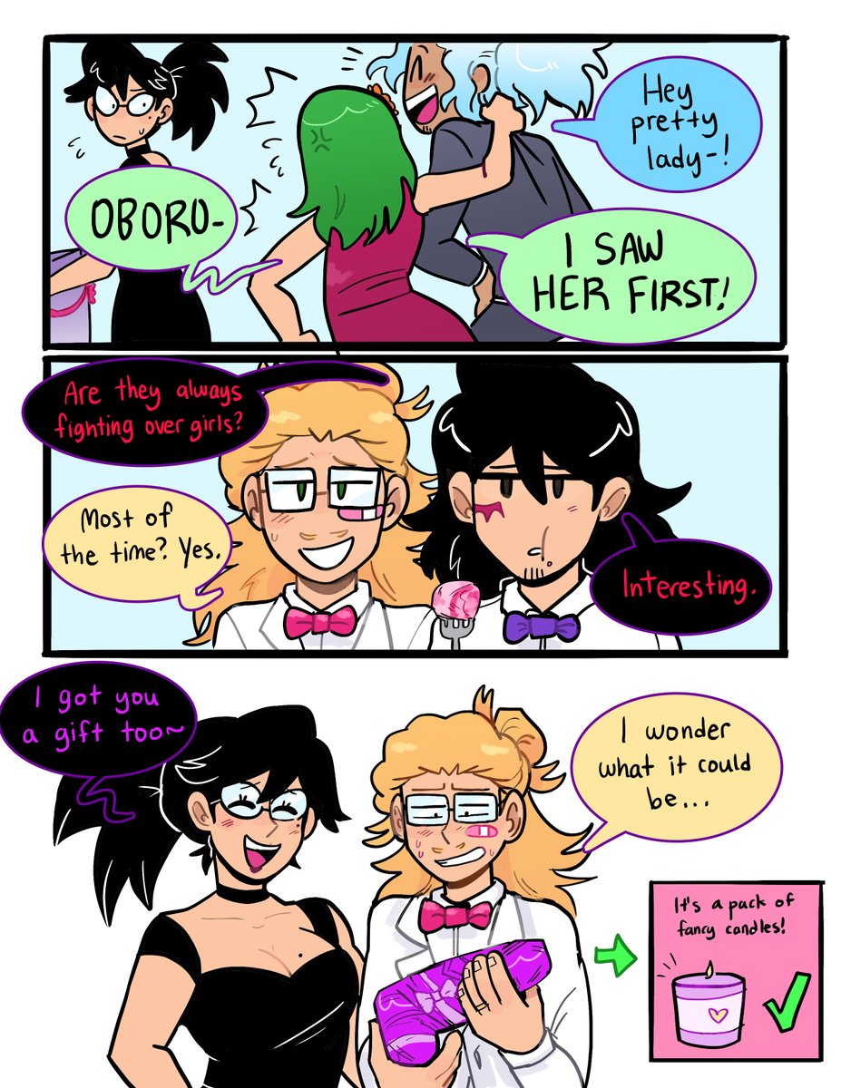 「a super sketchy robomic comic 💜(1/2) 」JELLYの漫画